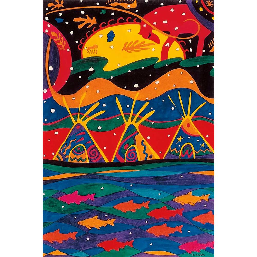 Indigenous Collection Poster - Dawn Oman: This Land – Midoco Art & Office Supplies