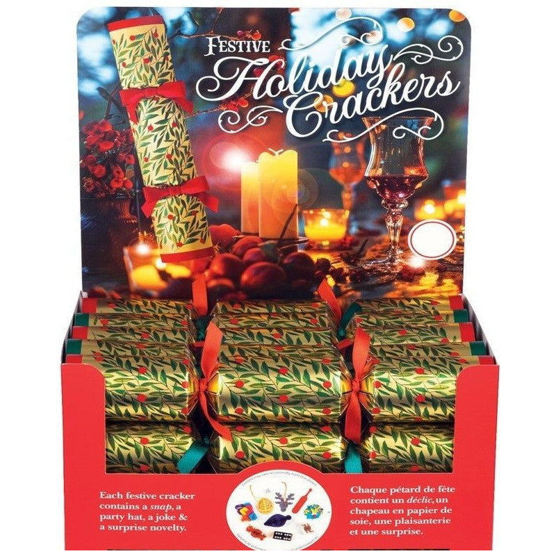 Silver Tree Holiday Cracker Singles - Winter Berries – Midoco Art ...