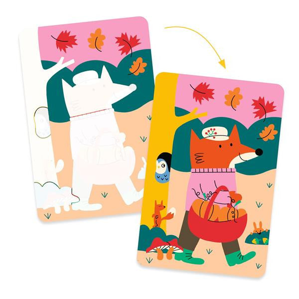 Djeco Magic Colouring - 4 Seasons – Midoco Art & Office Supplies