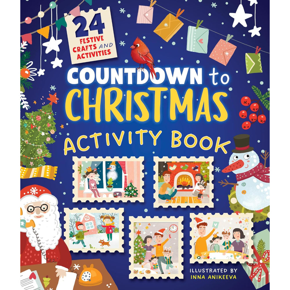 Clever Publishing Countdown to Christmas Advent Activity Book – Midoco ...
