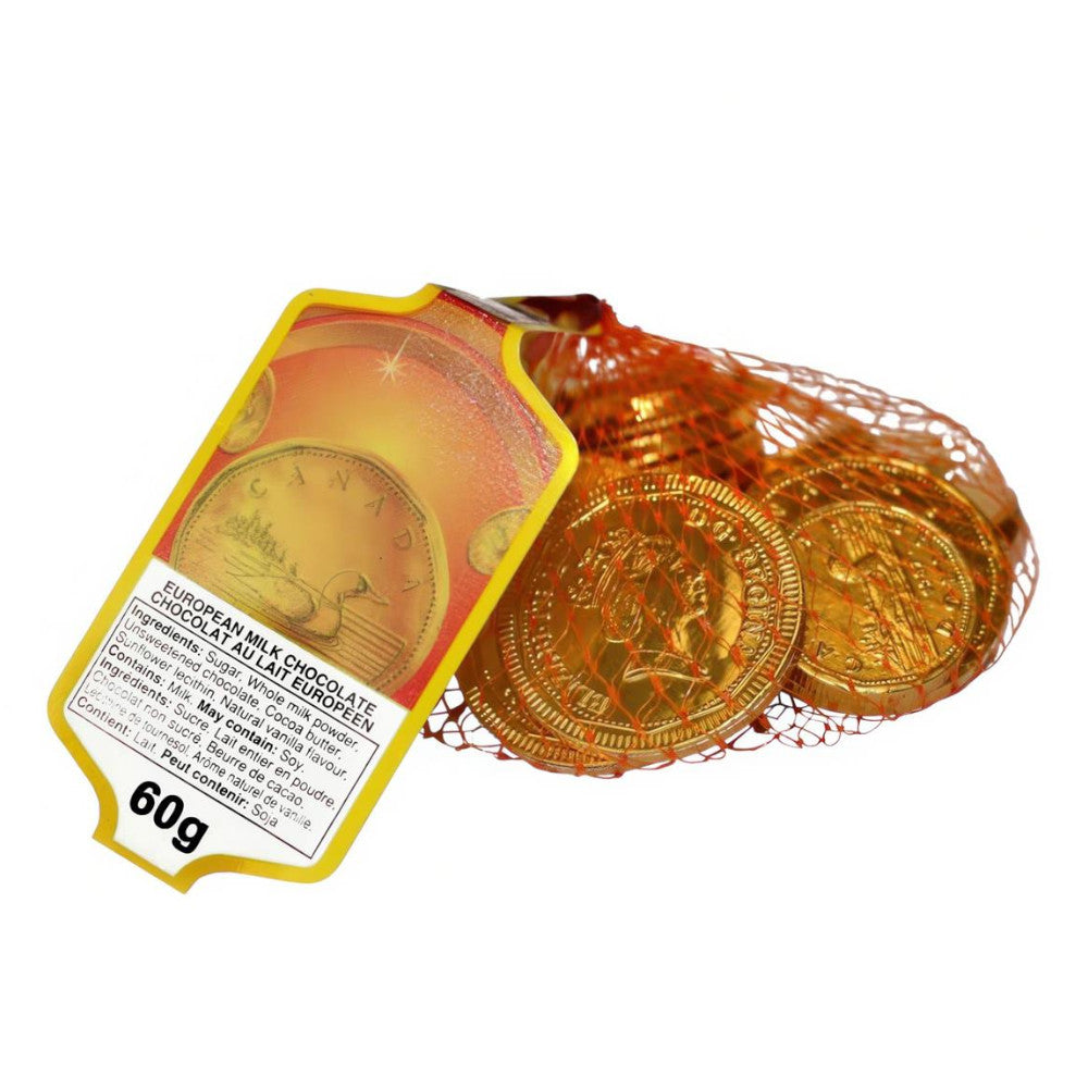 CTG Milk Chocolate Canadian Coins 60g – Midoco Art & Office Supplies