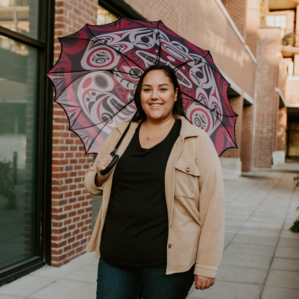 Native Northwest Umbrella - Thunderbird Moon – Midoco Art & Office Supplies
