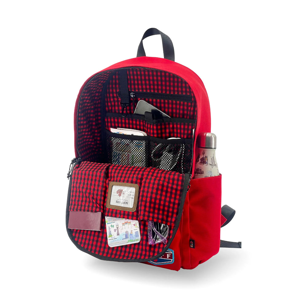 Northern Icons Classic Backpack - Toronto, Red – Midoco Art & Office ...
