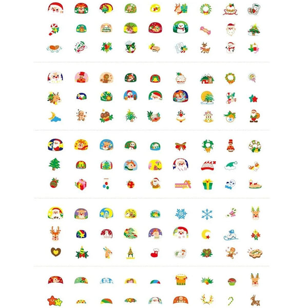 Avenir Nail Stickers & Tattoos - Christmas – Midoco Art & Office Supplies