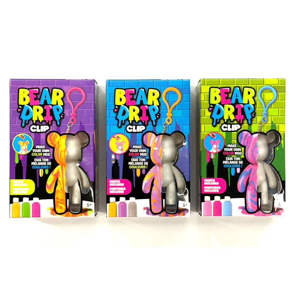 Bear Drip Clip DIY Painting Kit, Assorted – Midoco Art & Office Supplies