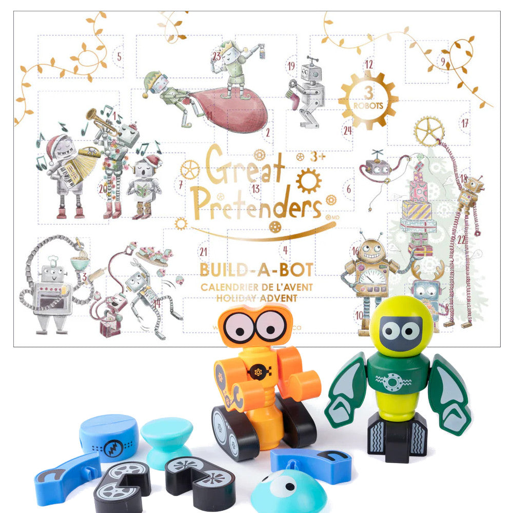 Great Pretenders Advent Calendar Robot Kit - Build-a-Bot – Midoco Art ...
