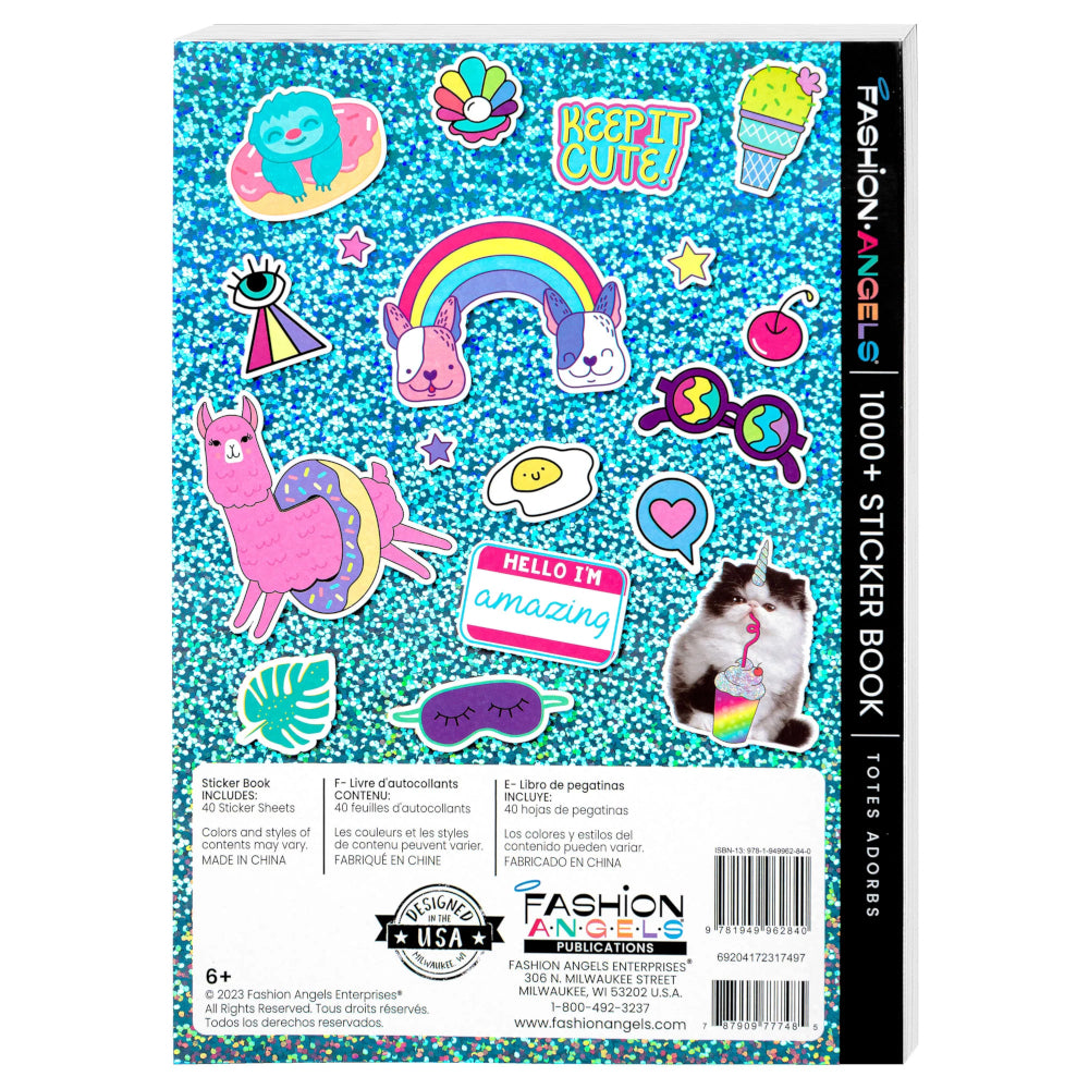 Fashion Angels Sticker Book 1000pk: Totes Adorbs Series 2 – Midoco Art ...