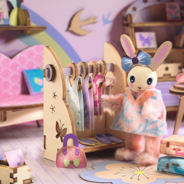 Djeco Mi House DIY Dollhouse Model Kit - Rosie Rabbit – Midoco Art ...