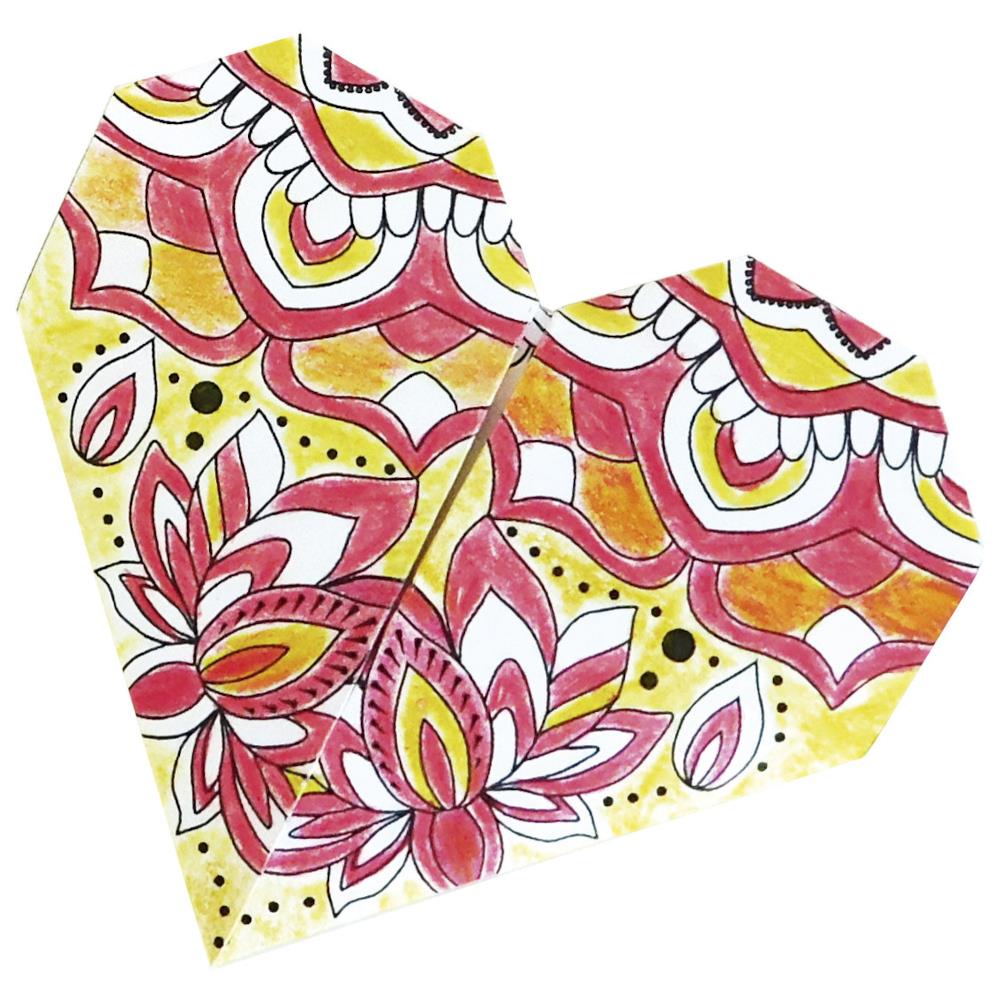 Fridolin Colouring Origami - Mandala Hearts – Midoco Art & Office Supplies