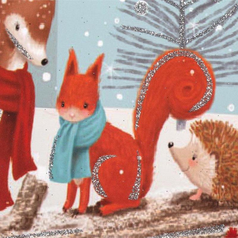 Paper Trendz Woodland Christmas Gift Bag - Large – Midoco Art & Office ...