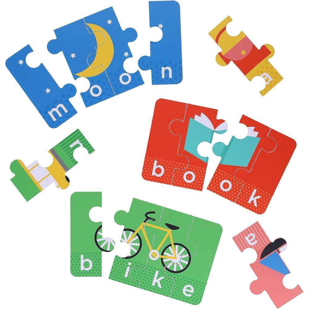 Petit Collage Spelling Puzzles: Objects – Midoco Art & Office Supplies