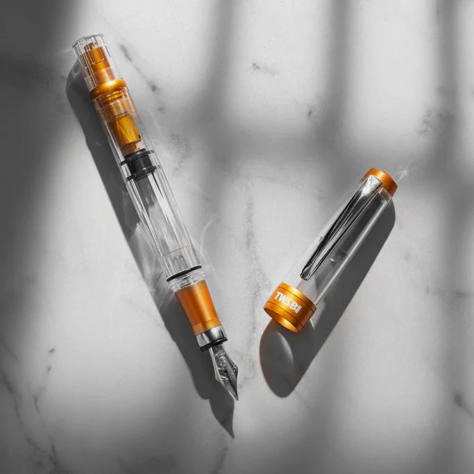 TWSBI Diamond 580 Sunset Yellow Fountain Pen, Medium – Midoco Art ...