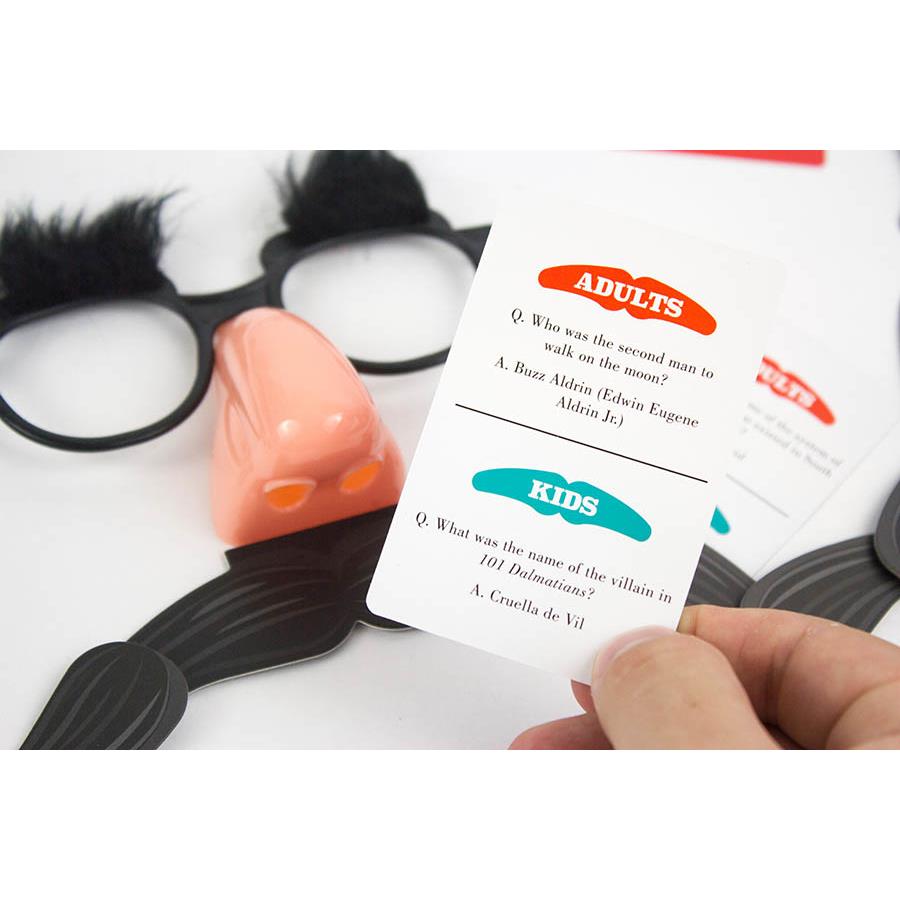 Professor Puzzle I Moustache You a Question Trivia Game – Midoco Art ...