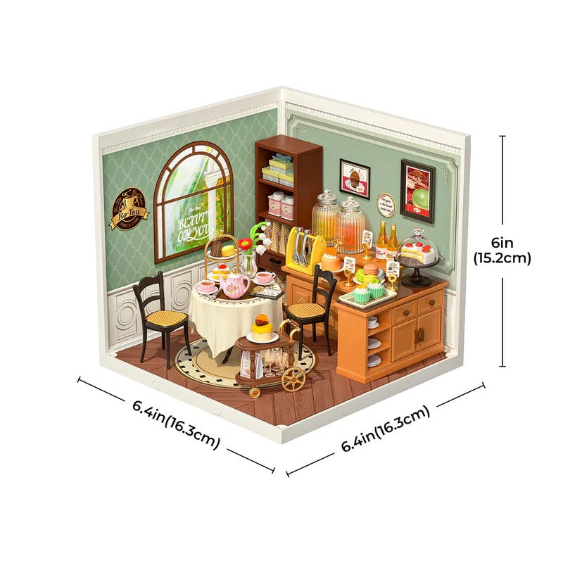 Robotime Rolife DIY Mini Model Kit - Sweet Sips Tea – Midoco Art ...