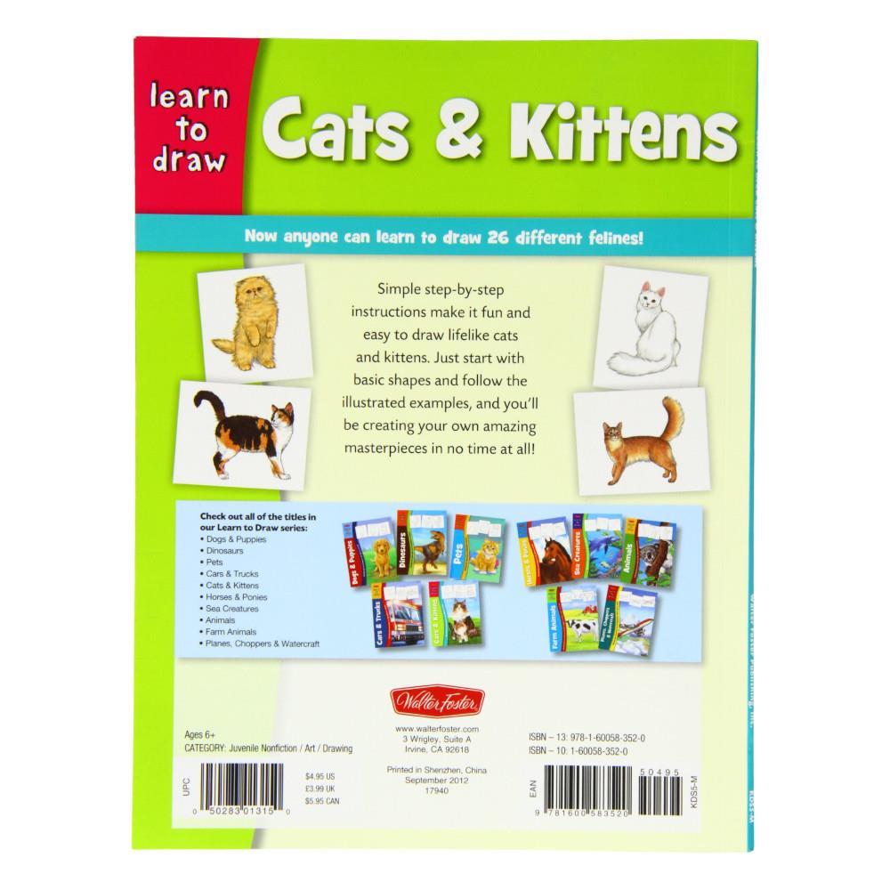 Learn to Draw Cats & Kittens Book by Diana Fisher – Midoco Art & Office ...