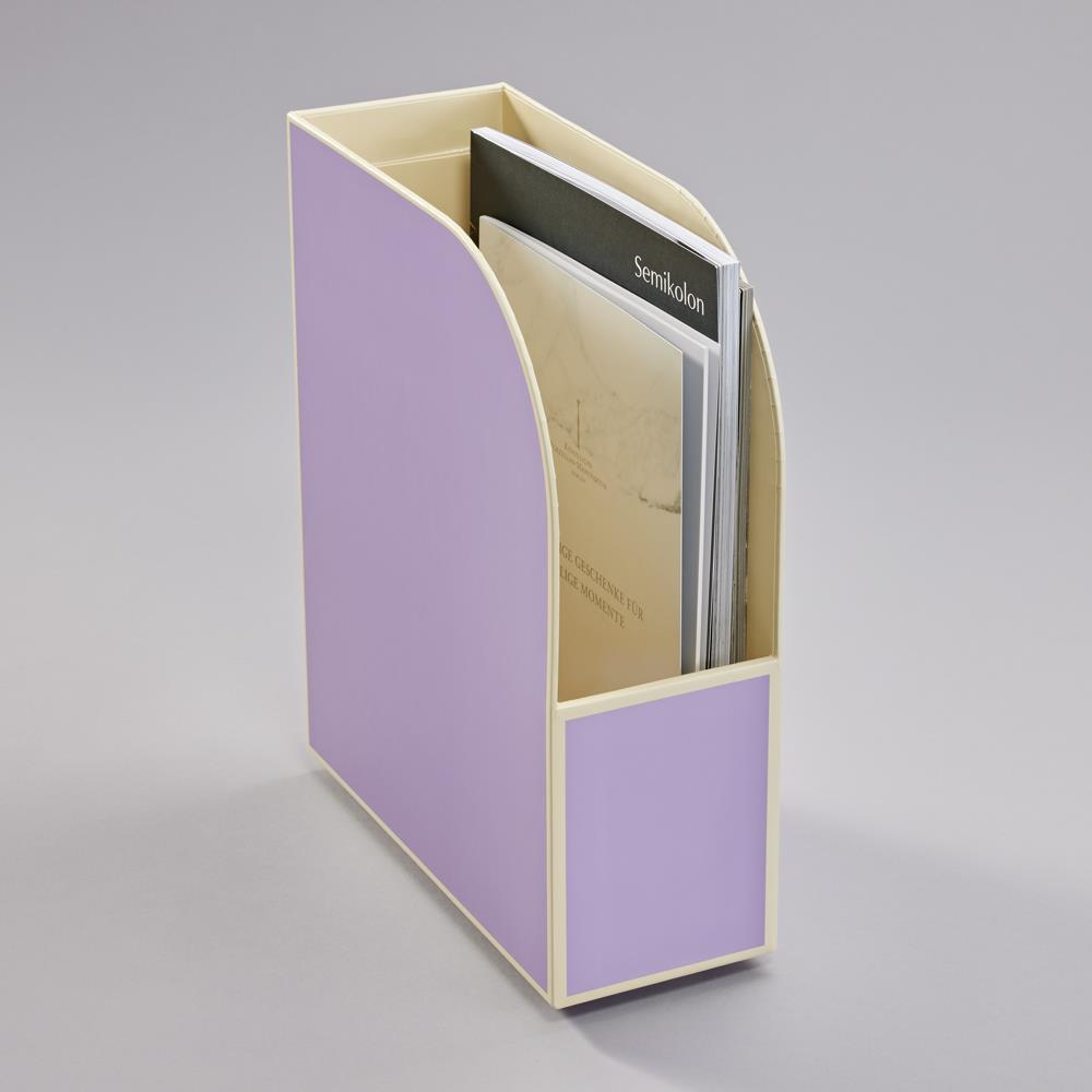 Semikolon Magazine Storage Box - Lilac Silk – Midoco Art & Office Supplies