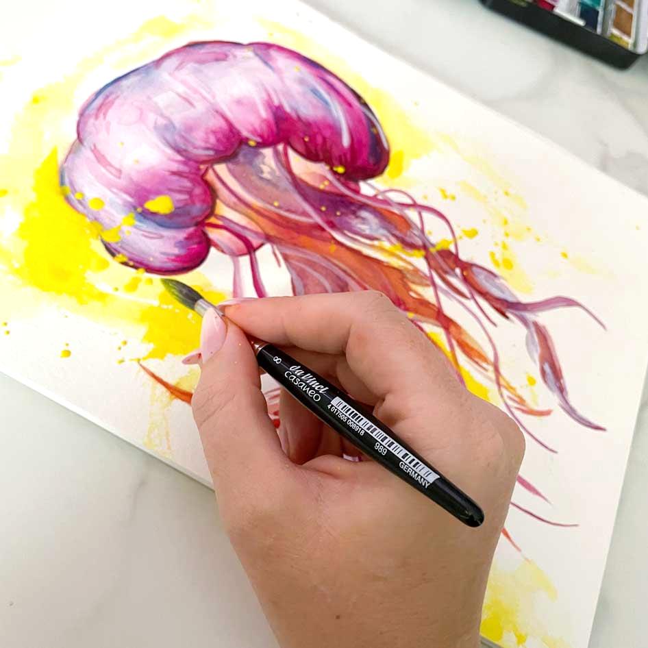 da Vinci Series 988 da Vinci Series 989 CASANEO XS Watercolour Rigger ...