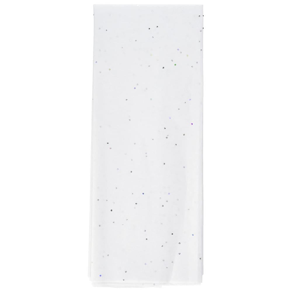 Amscan White Sparkle Tissue Paper 8pk – Midoco Art & Office Supplies