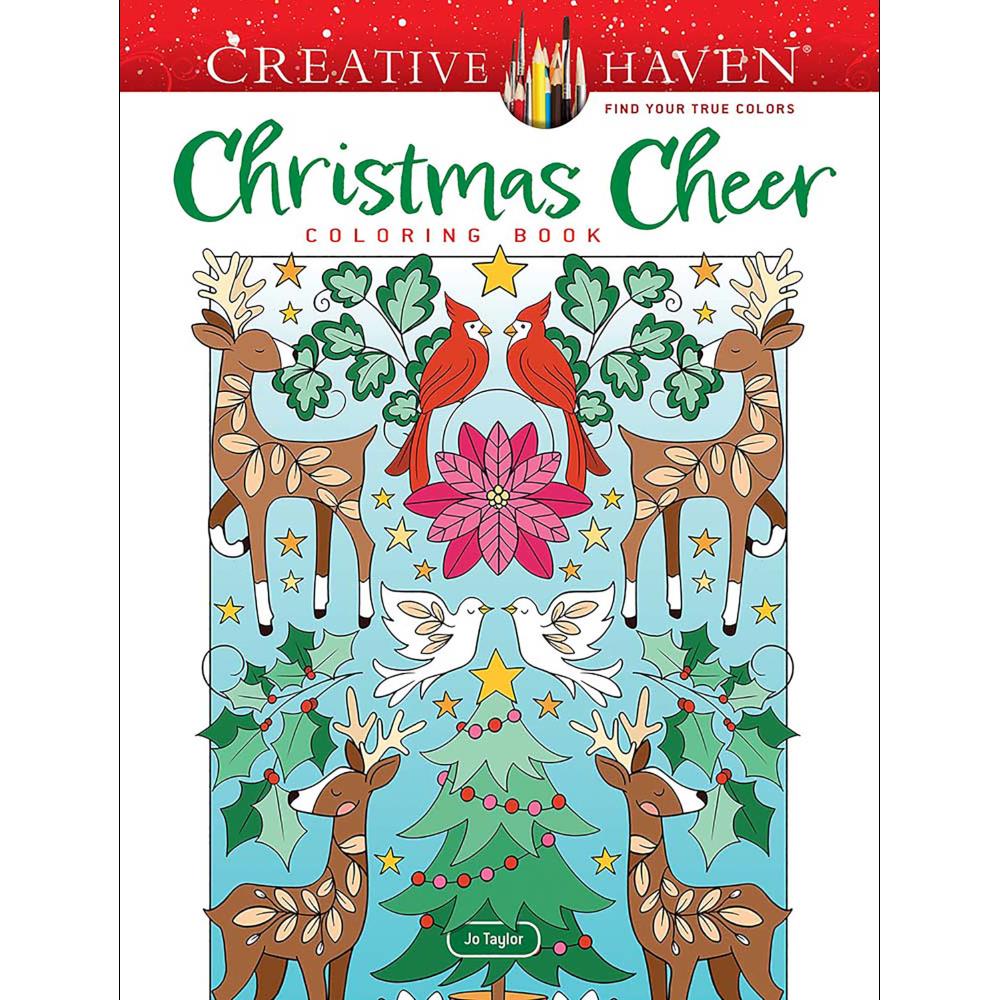 Creative Haven Colouring Book - Christmas Cheer – Midoco Art & Office ...