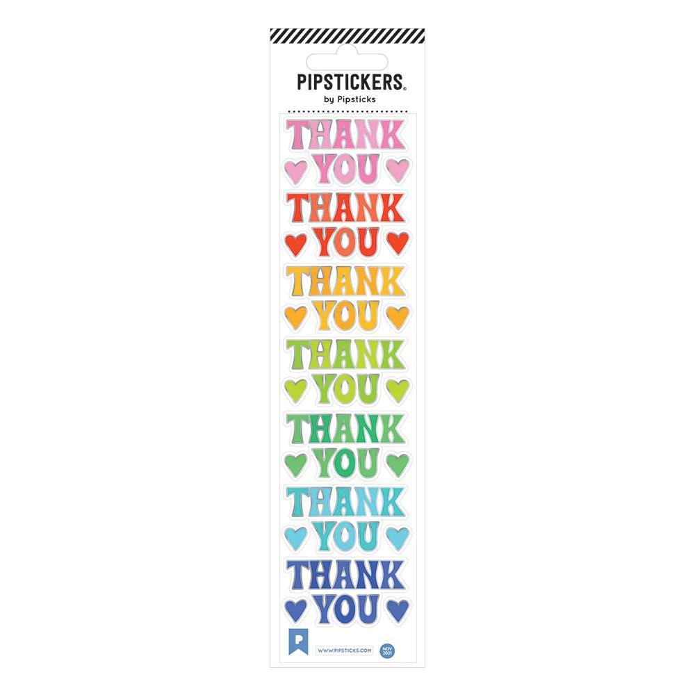 Pipsticks PipStickers Set - Brilliant Thank You – Midoco Art & Office ...