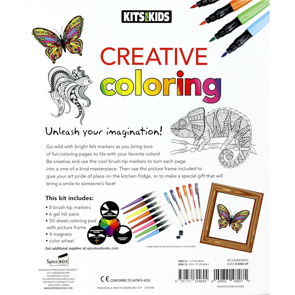 SpiceBox Creative Colouring Kit – Midoco Art & Office Supplies