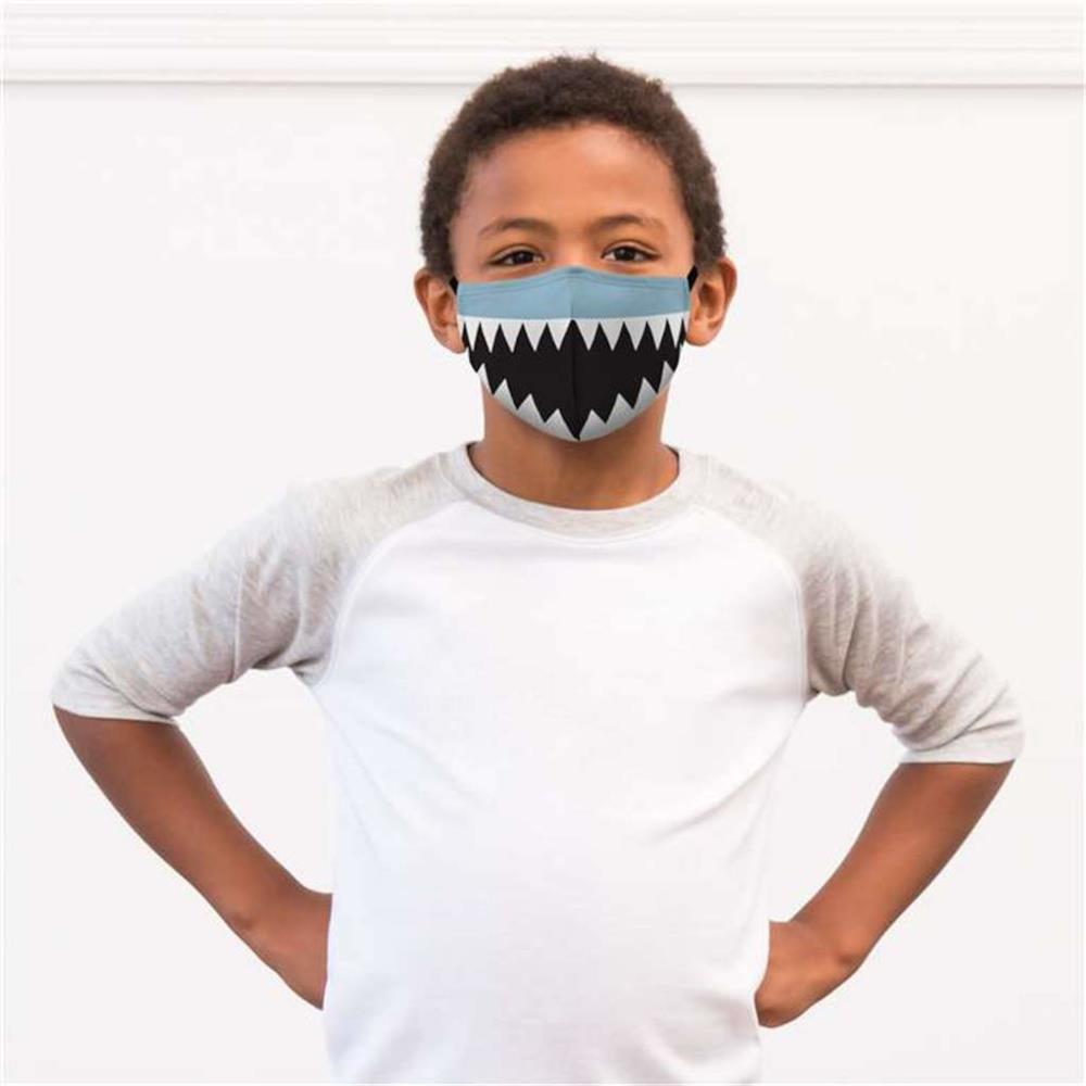 Weddingstar 3-Ply Kid's Reusable Face Mask - Shark Teeth – Midoco Art ...