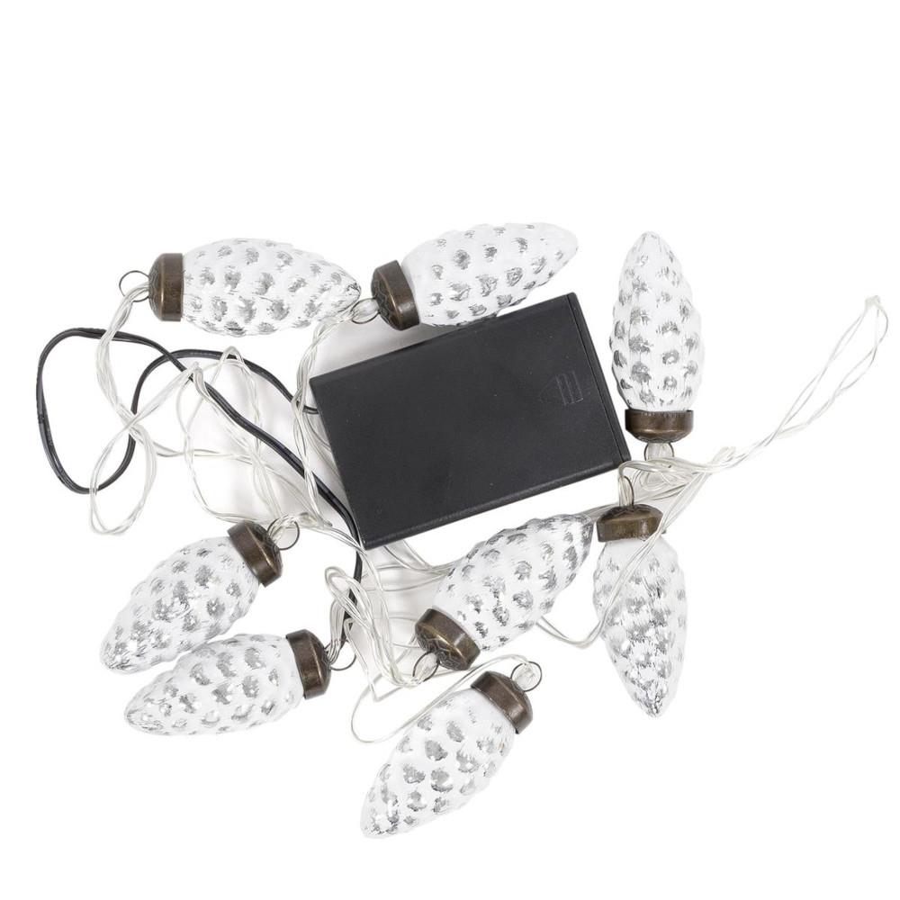 Deco Lite Indoor Pine Cone String Lights 6ft with 8 LEDs – Midoco Art ...
