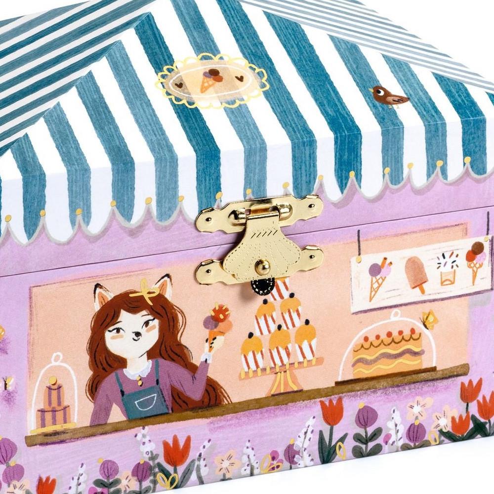 Djeco Musical Jewellery Box - Ice Cream Shop – Midoco Art & Office Supplies