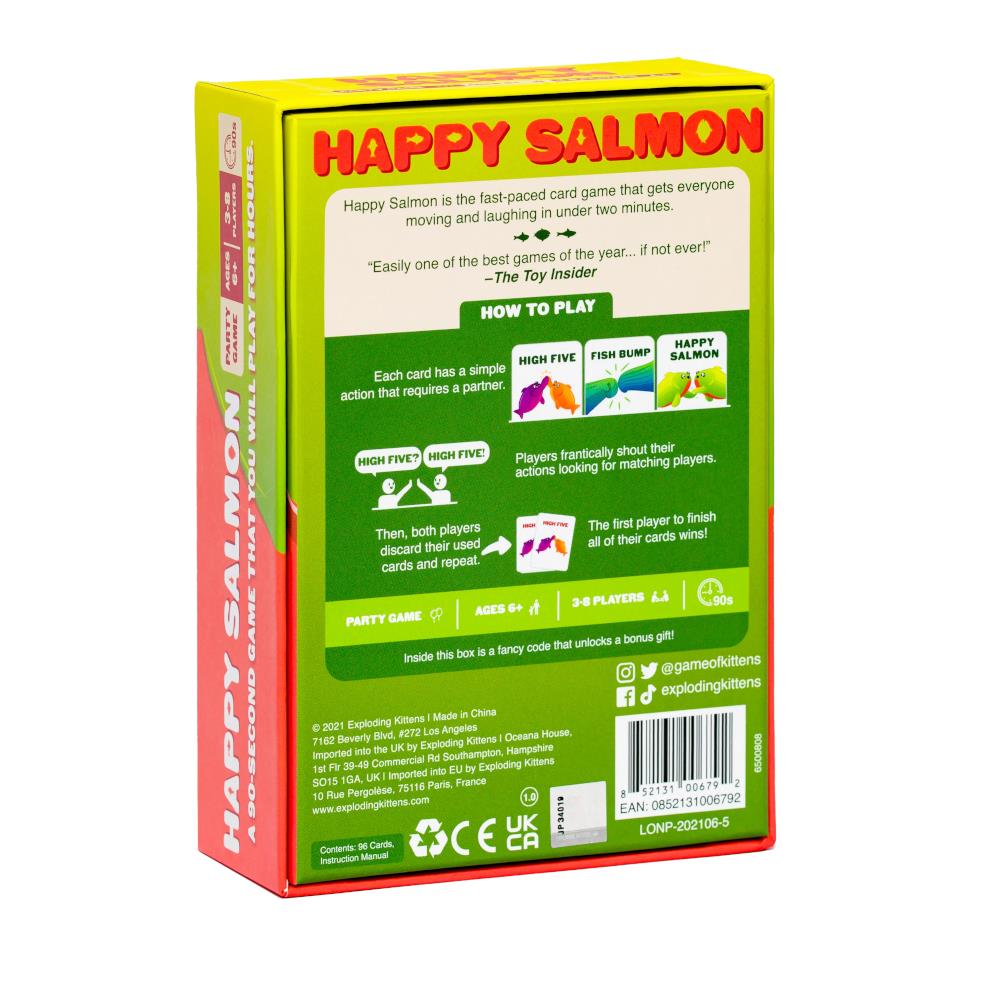 Happy Salmon Card Game – Midoco Art & Office Supplies