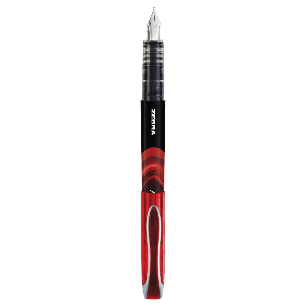 Midoco.ca: Zebra Fountain Pen Red – Midoco Art & Office Supplies