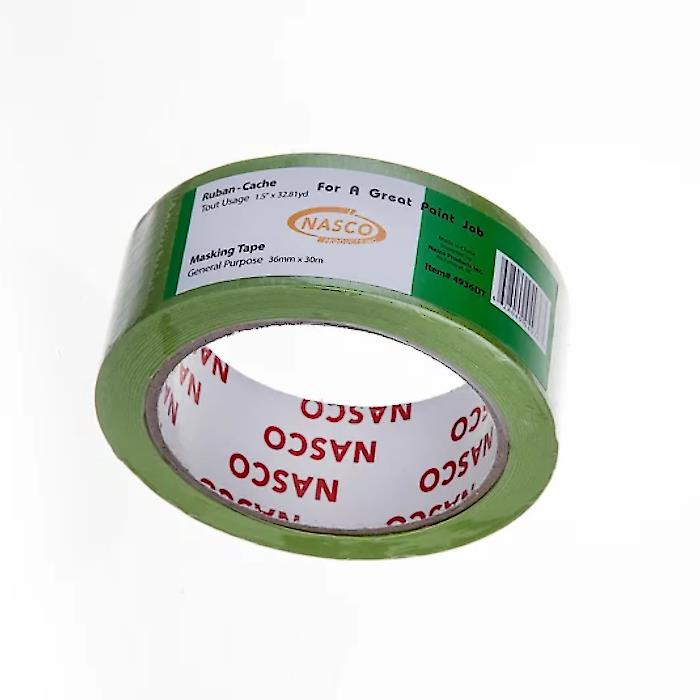 NASCO Painter's Masking Tape 1.5"x30yd – Midoco Art & Office Supplies