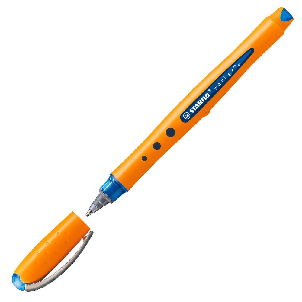Stabilo Bionic Worker Blue Pen Orange Barrel – Midoco Art & Office Supplies