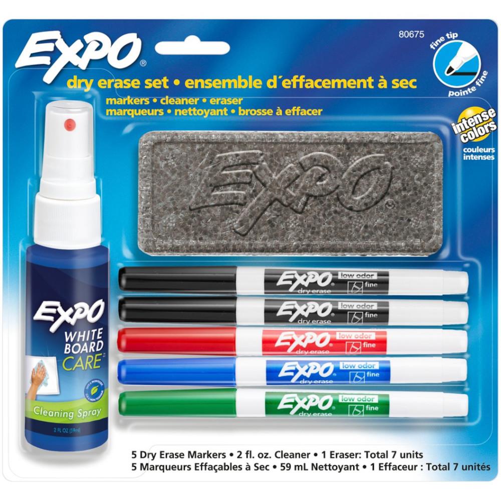 Expo Dry Erase Starter Set, Fine – Midoco Art & Office Supplies